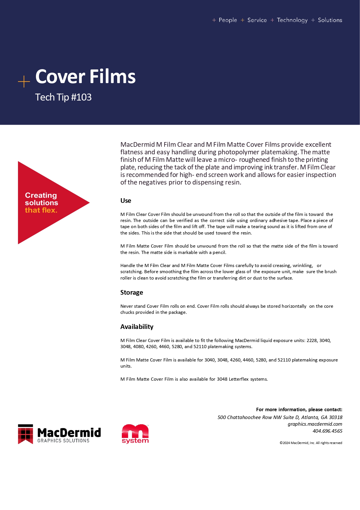 Tech Tips | MacDermid Graphics